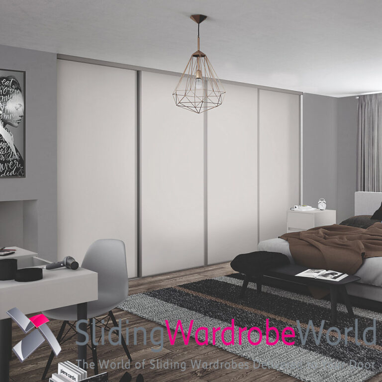 SpacePro CASHMERE and Mirror 'Classic' Sliding Wardrobe Door Kits (All ...