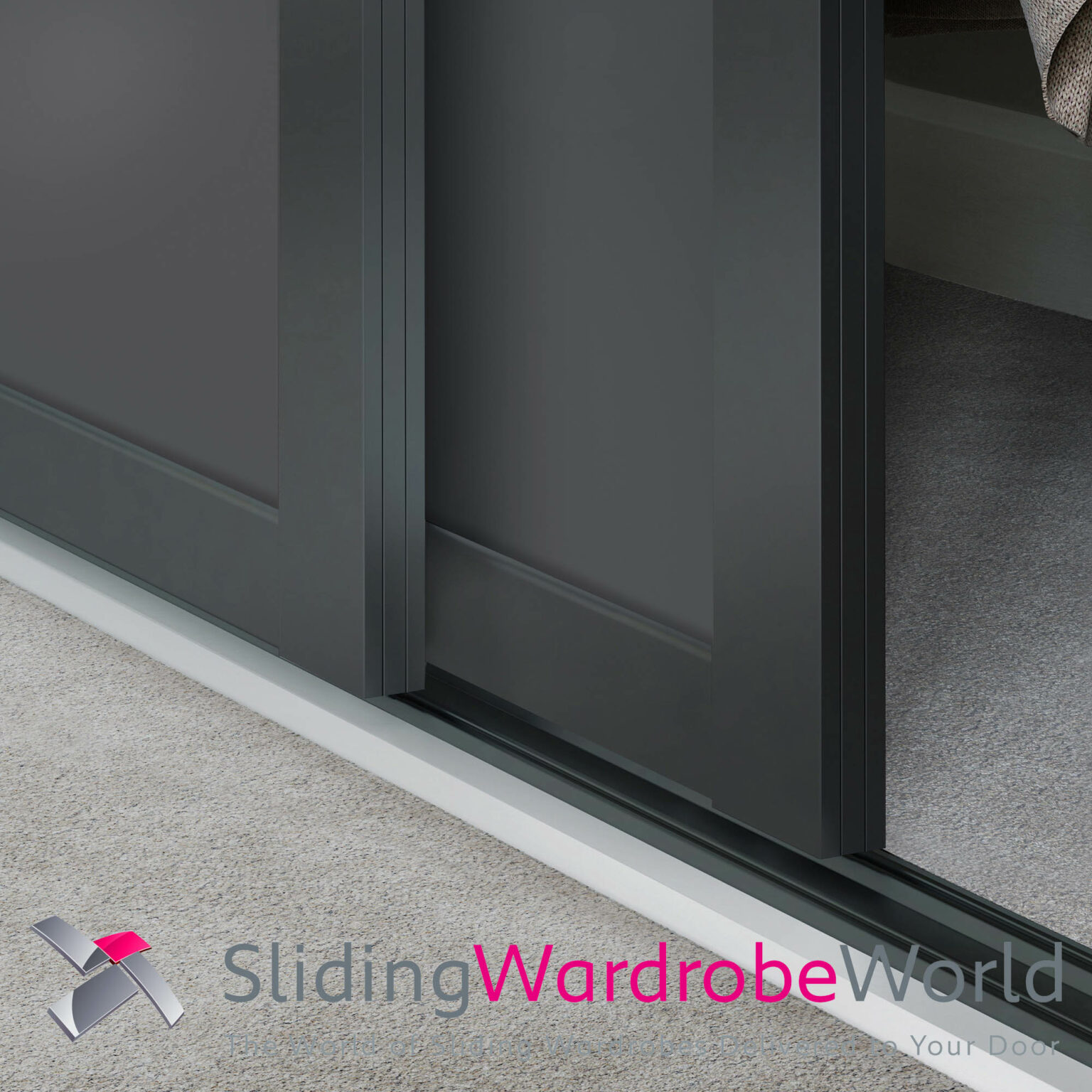 Made to Measure Sliding Wardrobe Doors with tracks Prices from ...