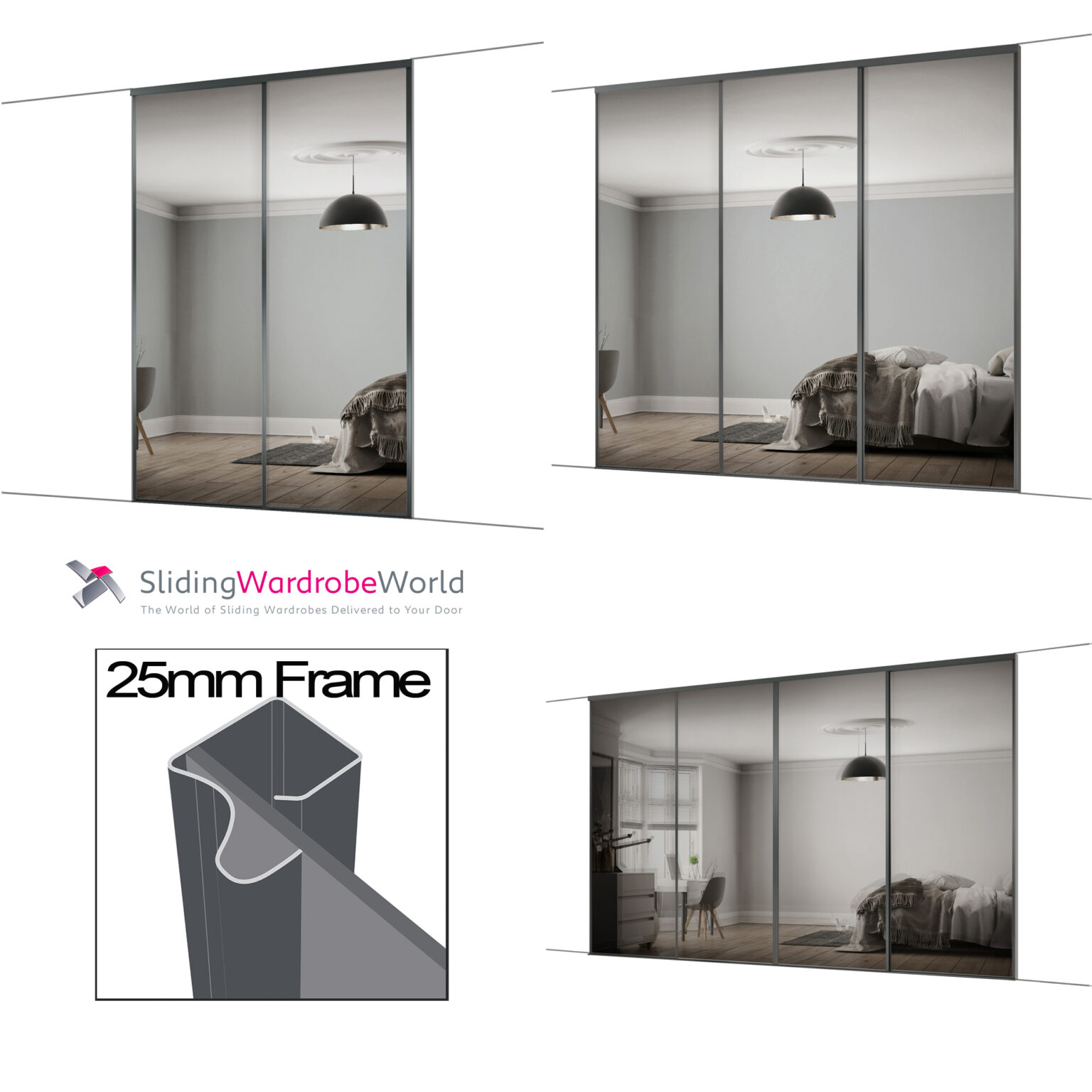 Sliding Wardrobe Doors from Sliding Wardrobe World™