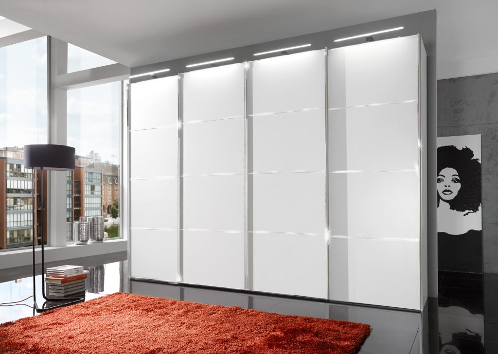 Fitted4U Complete Sliding Wardrobe – 330cm Wide – 4 Doors – The Miami ...