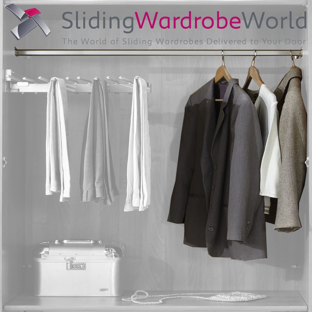 Fitted4u™ Clothing Hanger Rail - Sliding Wardrobe World